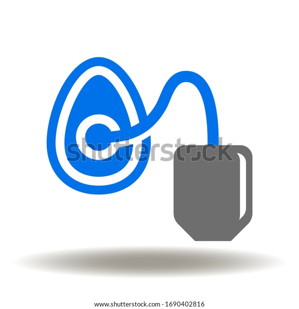 General Anesthesia Logo Oxygen Mask Icon Stock Vector (Royalty Free ...