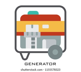 Generator Icon Signs Stock Vector (Royalty Free) 1155578323 | Shutterstock