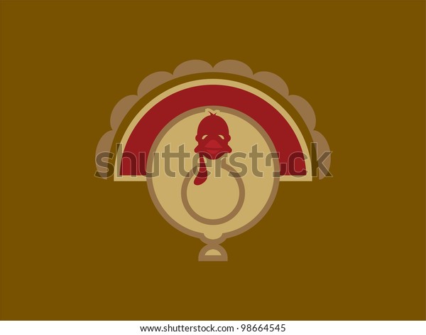 Generic Turkey Form Ready Thanksgiving Stock Vector (Royalty Free ...