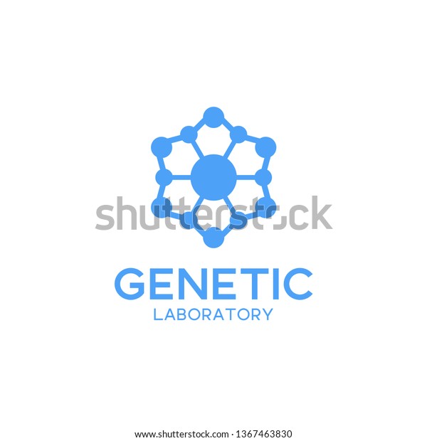 Genetic Logo Design Inspiration Vector Template Stock Vector (Royalty ...