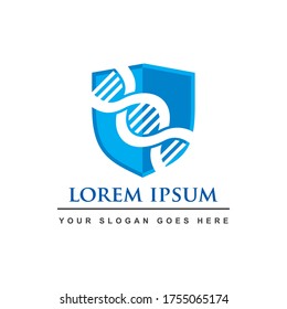 Genetic Logo Gene Logo Vector Stock Vector (Royalty Free) 1755065174 ...