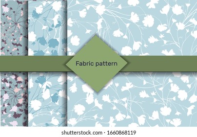 Gentle Backgrounds Small Floral Pattern Vector Stock Vector (Royalty ...