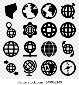 Geography Icons Set Set 16 Geography Stock Vector (Royalty Free ...