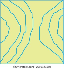 Geography Shapes Map Iso Hips Topography Stock Vector (Royalty Free ...