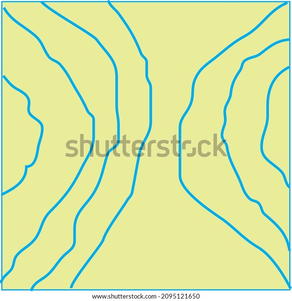 Stock vektor „Geography Shapes Map Iso Hips Topography“ (bez autorských ...
