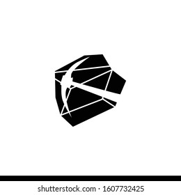 Geological Logo Design Illuatration Stock Vector (Royalty Free ...