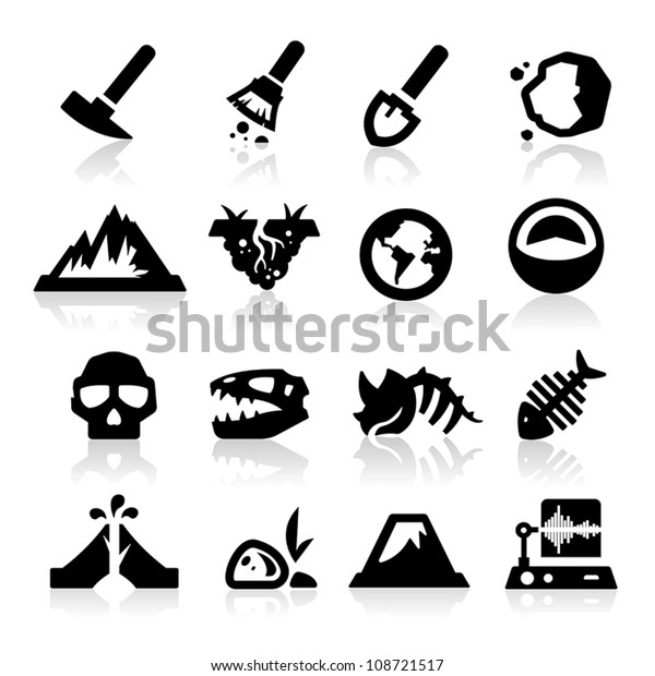 Geology Icon Stock Vector (Royalty Free) 108721517