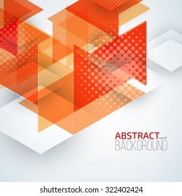 Geometric Abstract Background Triangles Vector Illustration Stock ...
