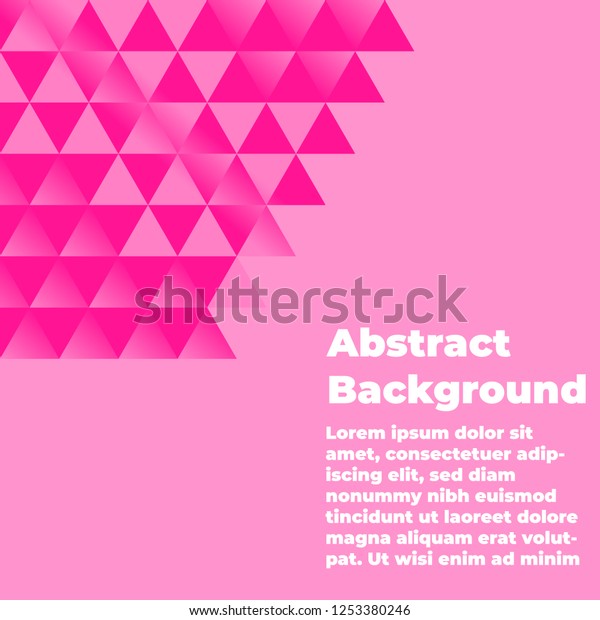Geometric Abstract Background Wallpaper Cover Page Stock Vector ...