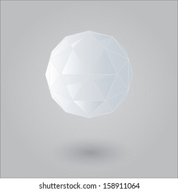 Geometric Background 3d Geometric Abstract Art Stock Vector (Royalty ...