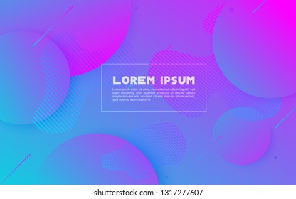 Geometric Background Circle Shape Wallpaper Eps10 Stock Vector (Royalty ...