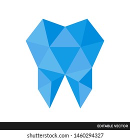 Geometric Clip Art Teeth Vector Icon Stock Vector (Royalty Free ...