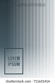 Geometric Cover Line Shape Design Minimal Stock Vector (Royalty Free ...