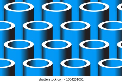 Geometric Cylinders Background Stock Vector (Royalty Free) 1304251051 ...