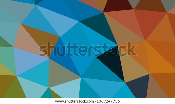 Geometric Design Colorful Gradient Mosaic Background Stock Vector ...