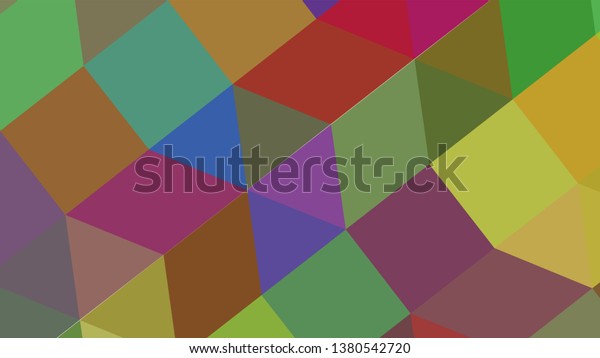 Geometric Design Colorful Gradient Mosaic Background Stock Vector ...