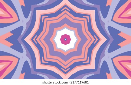 Geometric Design Mosaic Vector Kaleidoscope Abstract Stock Vector ...