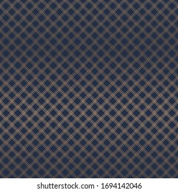 Geometric Diamond Patterns Gold Wiht Blue Stock Vector (Royalty Free ...