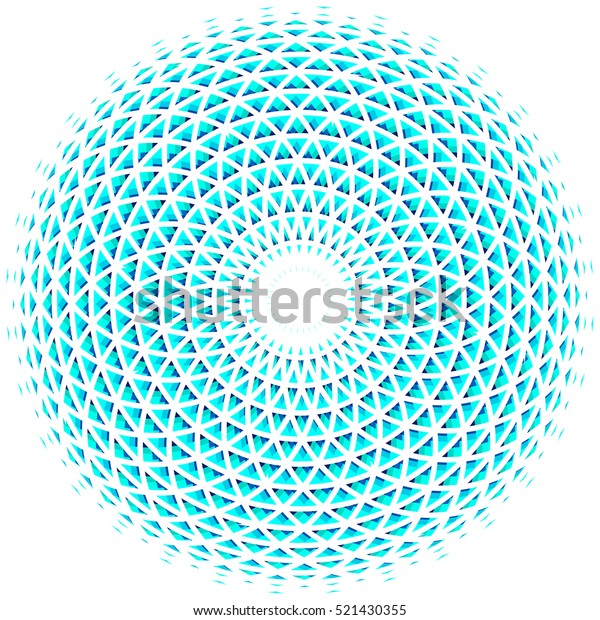 Geometric Eye Vector Illustration Colorful Design Stock Vector (Royalty ...