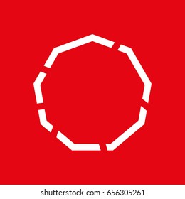 9 sided polygon Images, Stock Photos & Vectors | Shutterstock