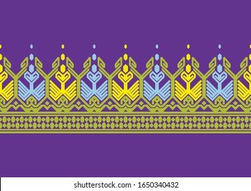 Indonesian Batik Songket Pattern Vector Stock Stock Vector (Royalty ...