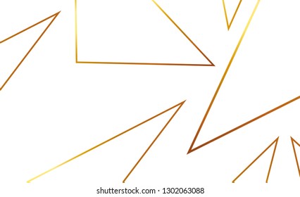 Geometric Golden Background Triangles Gold Glitter Stock Vector ...