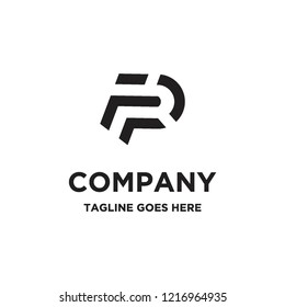 Geometric Letter P Initial Logo Icon Stock Vector (Royalty Free ...