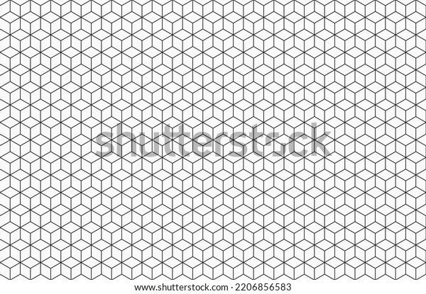 Geometric Line Art Background Simple Artwork Stock Vector (Royalty Free ...