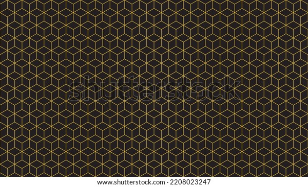 Geometric Line Art Background Simple Artwork Stock Vector (Royalty Free ...