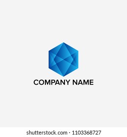 Blue Ice Logo Design Free Stock Illustration 1687126723 | Shutterstock