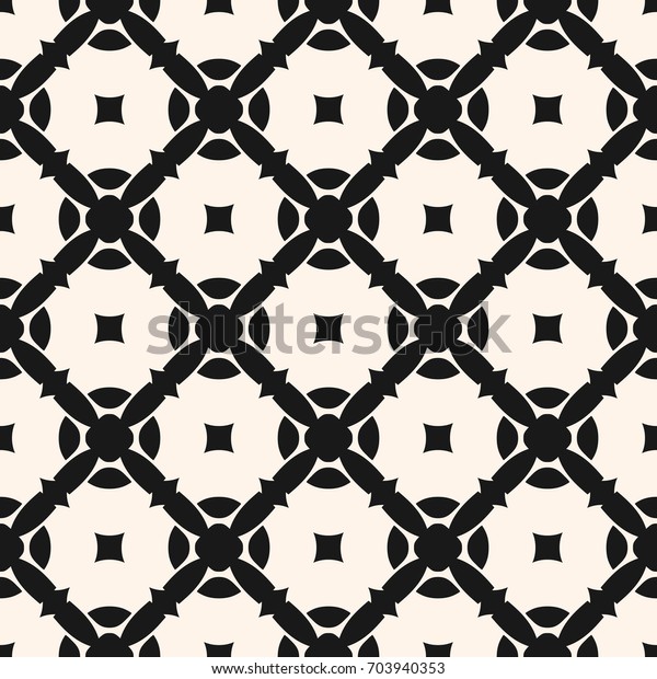 Geometric Ornament Pattern Vector Seamless Texture Stock Vector ...