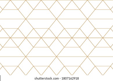 Geometric Pattern Lines Seamless Vector Background Stock Vector ...