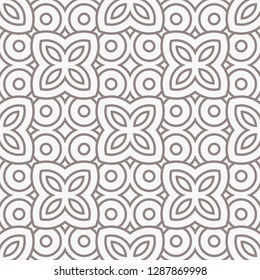 Geometric Pattern Seamless Texture Grey Color Stock Vector (Royalty ...