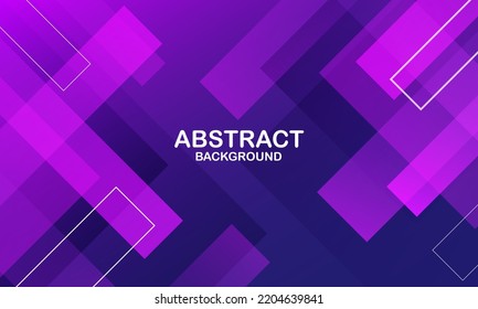 Geometric Purple Abstract Background Dynamic Shapes Stock Vector ...