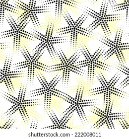 Vector Geometric Seamless Pattern Monochrome Geometric: vetor stock ...