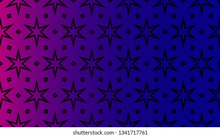 Indonesian Batik Star Pattern Traditional Art Stock Vector (Royalty ...