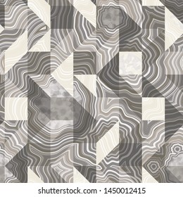 Geometric Shapes Mashed Infinite Agate Geode Stock Vector (Royalty Free ...