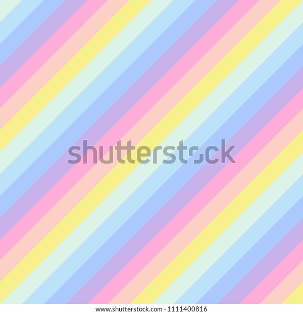 Geometric Striped Background Pastel Rainbow Spectrum 스톡 벡터(로열티 프리 ...