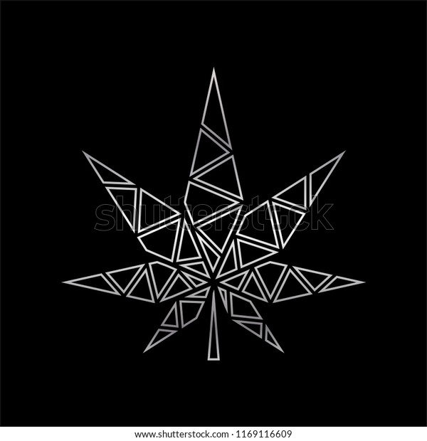 2,977 Geometric Weed Leaf Images, Stock Photos & Vectors | Shutterstock