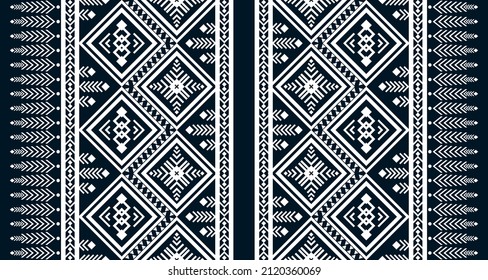 Geometric Vertical Seamless Pattern White Abstract Stock Vector ...