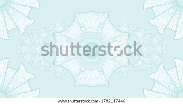 Geometric Watermark Banknotes Vector Illustration Complex Stock Vector ...