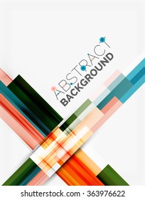 Geometrical Design Background Straight Lines On Stock Vector (Royalty ...