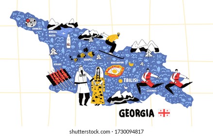 5,252 Georgia drawing Images, Stock Photos & Vectors | Shutterstock