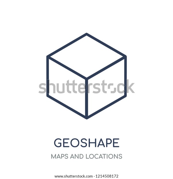 Geoshape Icon Geoshape Linear Symbol Design Stock Vector (Royalty Free ...