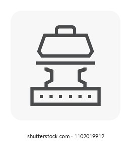 Geotechnical Engineering Soil Testing Icon Editable: เวกเตอร์สต็อก ...