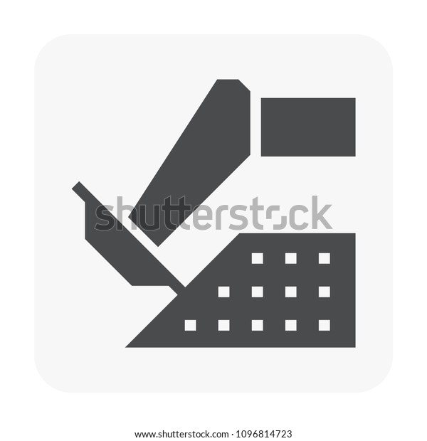 Geotechnical Engineering Soil Testing Icon Stock Vector (Royalty Free ...