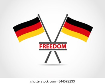 German Emblem Flag Soccer Stock Vector (Royalty Free) 344592554
