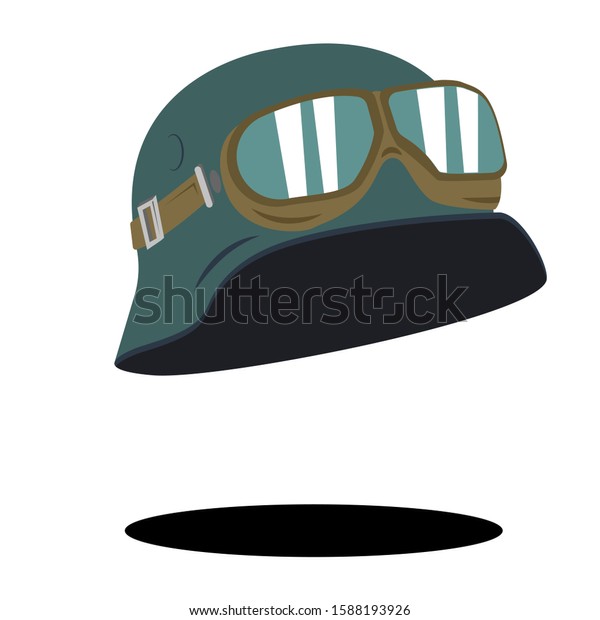 German Helmet Sample Second World War Stock Vector (Royalty Free ...
