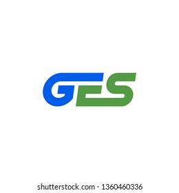 Ges Initial Logo Icon Sign Symbol Stock Vector (Royalty Free ...