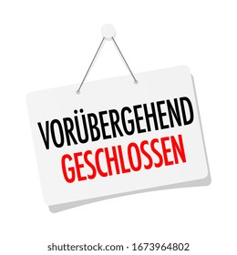 Fermeture Exceptionnelle Exceptional Closure French Language: เวกเตอร์ ...